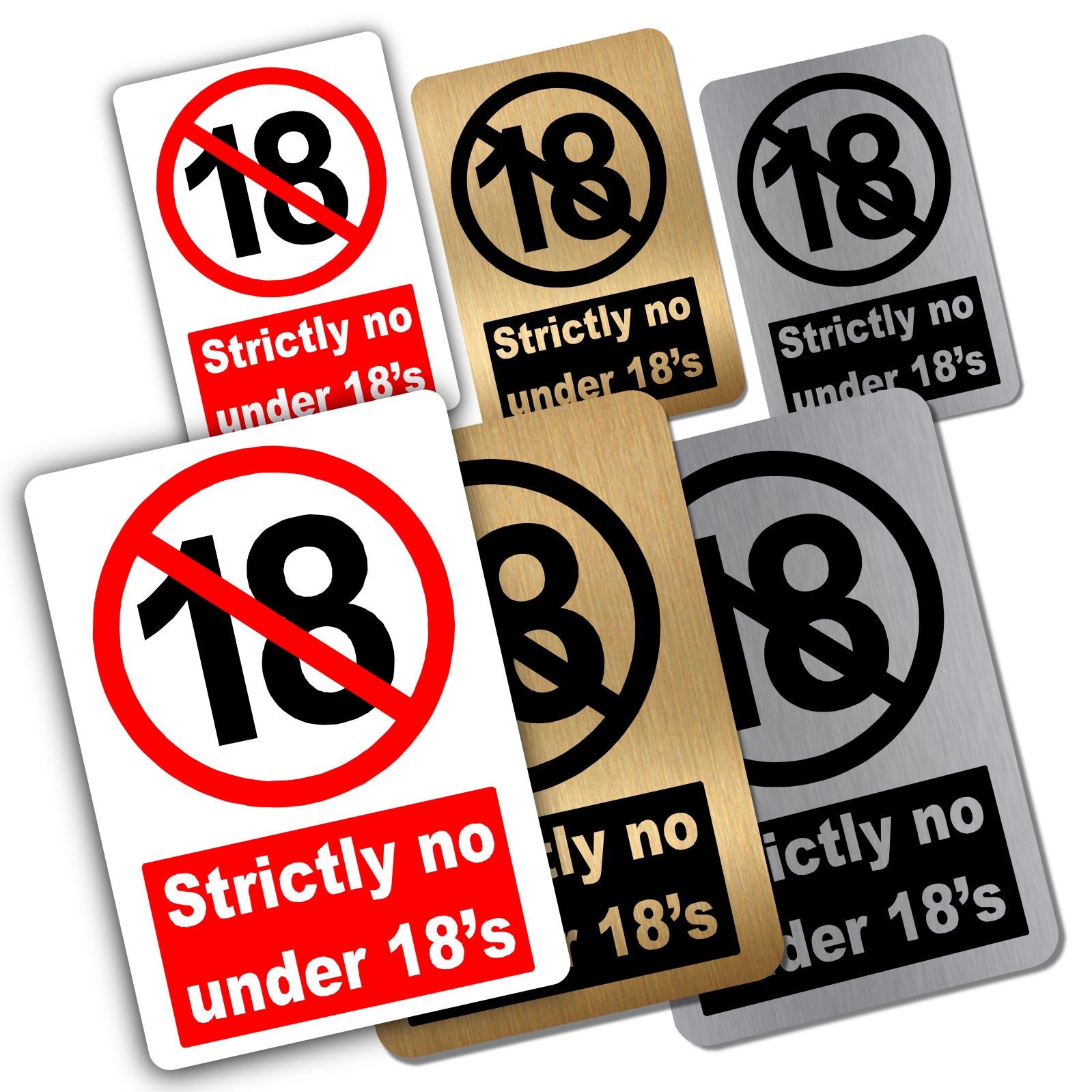 Aluminium Metal Signs - shop4stickers
